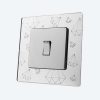 Diamond Design Mirror Light Switch Surround | Bobo & Bob